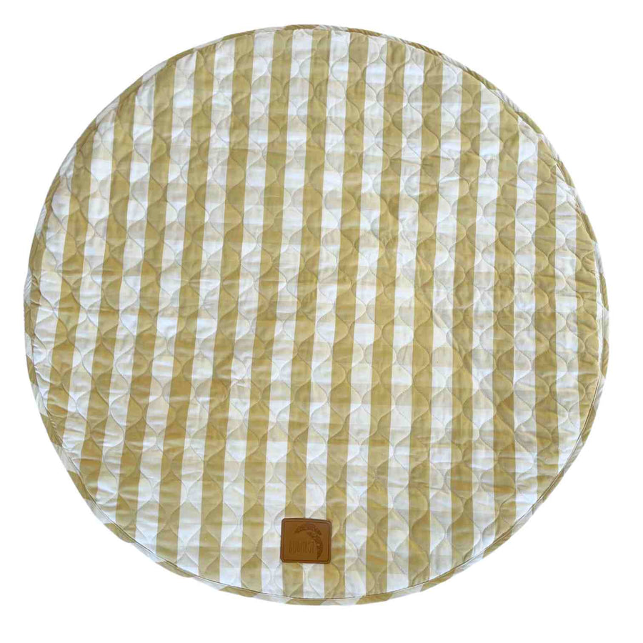 Organic Baby Play Mat in Gingham